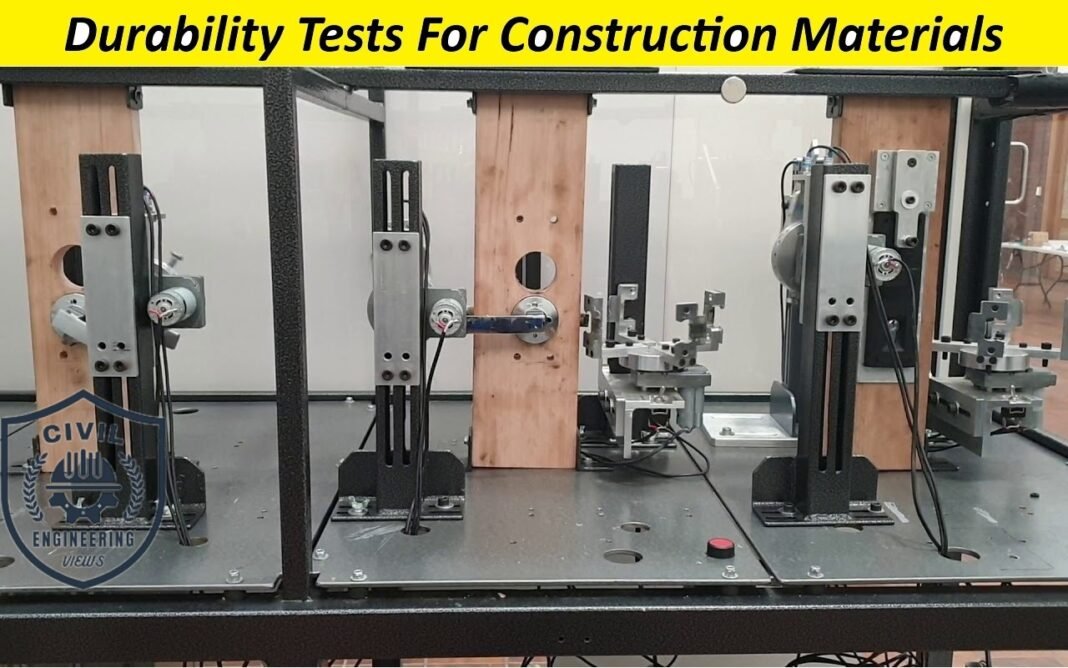 What is The Types of Test For Construction Materials